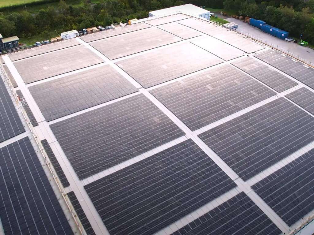 Solar PV Panels For Factory And Warehouse Roofs