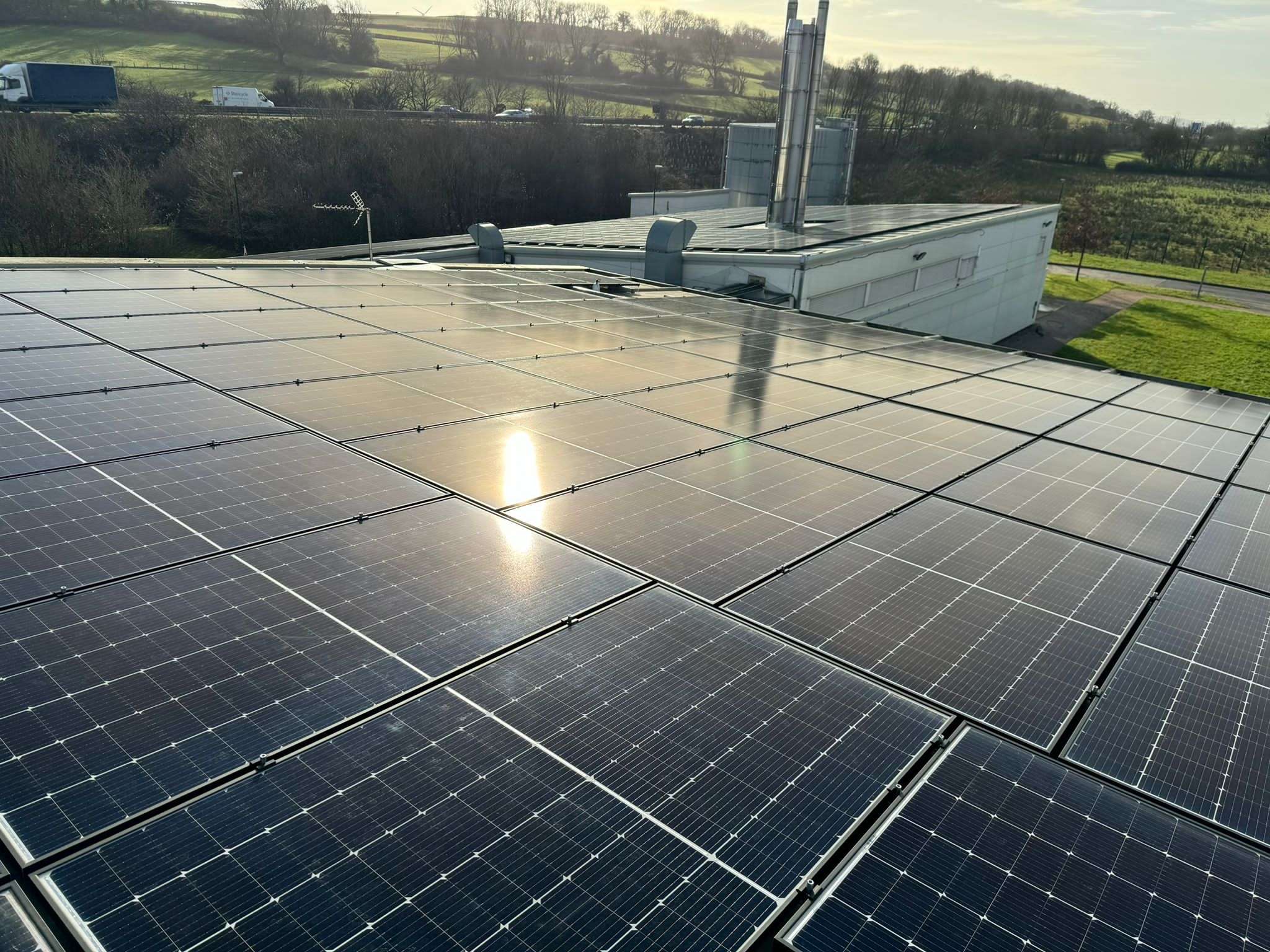 Commercial Solar Panels UK | Business Solar PV Installation | Excel Energy
