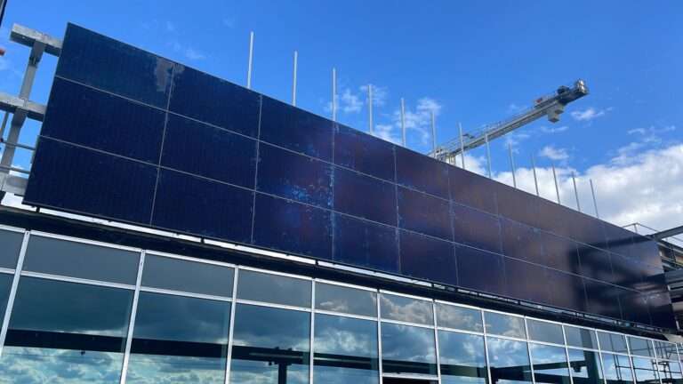 Facade Or Wall Mounted Solar Panels | Excel Energy