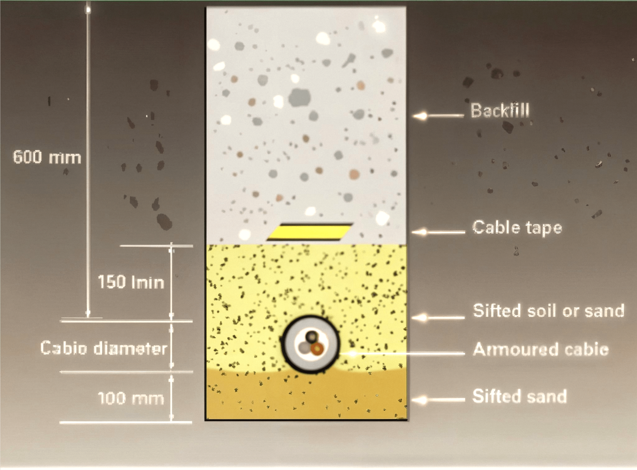 Ground Solar Installation Essential Trenching Guidelines For Armoured ...